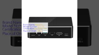 Intel i3 Mini PC Dual Screen Linux Powerhouse