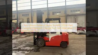 Efficient Lithium Electric Forklift CPD30 Fast Charging