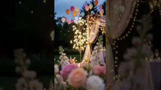 Golden branches paired with warm white string lights; the branches can be bent freely; plug and play