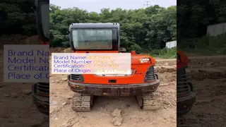 Doosan DX60 9C Mini Excavator Reliable Urban Trenching