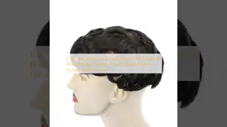 Natural Full Lace Hair System for Men Heavy Density