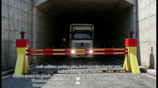K4 High Security Rising Arm Barrier Crash Tested