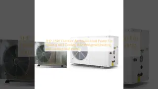 3HP Air Source Heat Pump Efficient Heating and Cooling