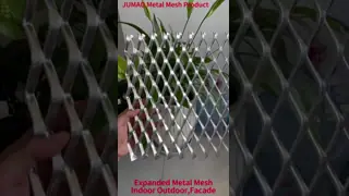 Expanded Metal Mesh Architectural Mesh Building Facade Cladding