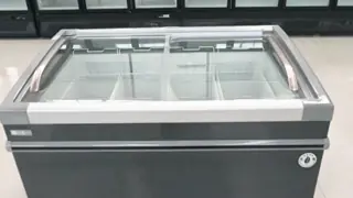 Premium Commercial Island Freezer High Performance Cooling