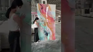 High Gloss UV Marble Wall Panels Waterproof Home Decor