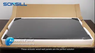 Modern Acoustic Wood Wall Panels Easy Home Upgrade