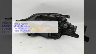 VW Bora 2018 2021 Left LED Headlight OEM Replacement
