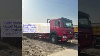 Howo 6x4 375HP Flatbed Truck 25 Ton Heavy Duty Transport