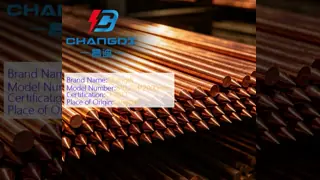 Premium Copper Bonded Grounding Rod for Lightning Protection