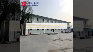 Portable Steel Modular Homes Easy Fire Resistant Shelter