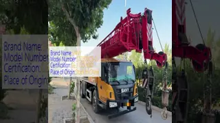 Used SANY STC300C5 30 Ton Truck Crane Ready for Work