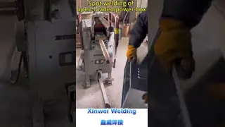 Welding power box with pedal spot welding machine