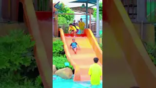 Custom Swimming Pool Water Slide Indoor Pool Slides For Family