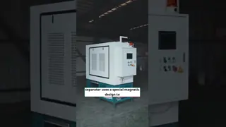 High Efficiency Automatic Electromagnetic Separator for Ceramics