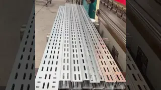 HDG Galvanized Perforated Cable Tray 3.6 M/12 Ft