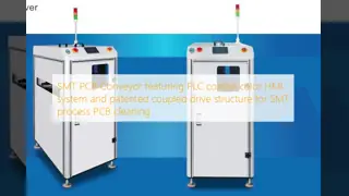 SMT PCB Cleaning Conveyor with PLC Control System