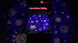 300W LED Zoom Outdoor Snow Falling Gobo Projector
