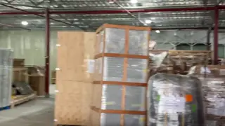 Inside Lingyi International Logistics Warehouse in China | Professional Cargo Storage, Handling & Ex