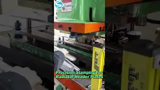 Radiator Header Plate Manufacturing Process | OEM Custom Part