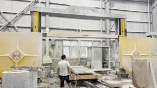 CNC Block Dividing Machine for Marble Granite Quartz block dividing