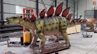 Professional 6m Animatronic Stegosaurus Dinosaur Model