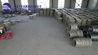 Aerial view of the razor wire factory