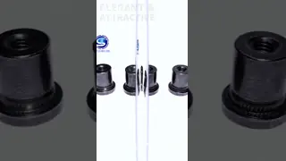 Black Oxide Flange Blind Nut Precision Fastening Solution