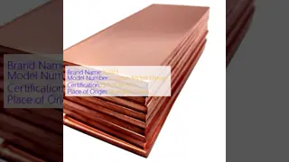 ASTM B127 90 10 Copper Nickel Plate for Marine Shipbuilding