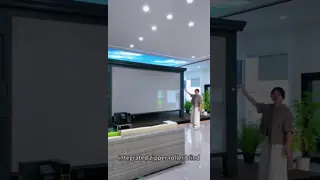 manual and motorized intergarted zipper roller blind