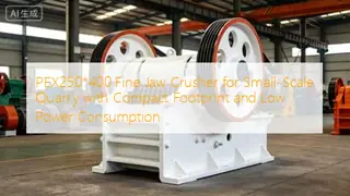 PEX250 400 Fine Jaw Crusher Compact and Efficient