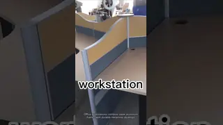 Custom Modern Office Workstation Desk for Team Productivity