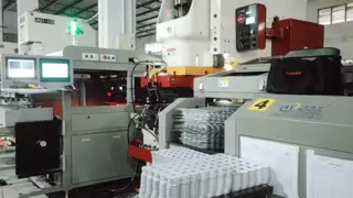 Automatic 4-Axis PCB Punching Machine Robot Arm with CCD Vision for Loading & Unloading