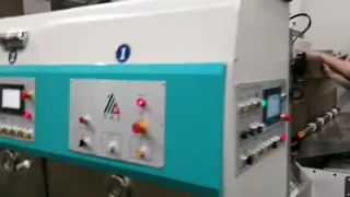 High Speed Printing,Slotting and Die cutting machine with Robotic arm Stacker