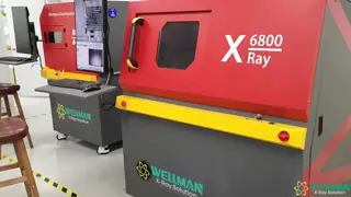 WELLMAN X-ray inspection equipment automated Xray inspection system QFP chip