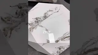 Luxury Marble Granite Coffee Table Modern Living Room Decor