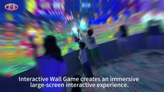 Interactive Wall Throwing Game