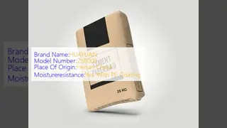 Durable Kraft Paper Bags for Industrial Cement Packaging