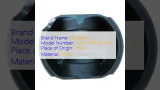 HINO 700 E13C Alfin Piston Premium Engine Parts