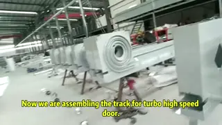 How Are High Speed Spiral Doors Made? | Factory Production Process