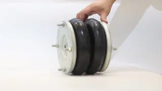 8 Inch Dunlop Pneuride 8''X2 Industrial Air Spring Vibration Isolation Solution