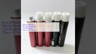 D19mm Aluminum Cosmetic Tubes Premium Packaging Solution