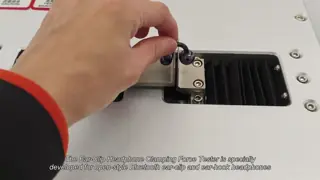 Ear-hook Headphone Clamping Force Testing Machine