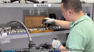Tungsten Carbide Inner Bore Machining & Go/No-Go Gauge Dimensional Inspection
