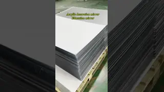 Acrylic mirror laser cut for education