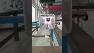 Welded square tube