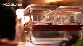 glass food storage set