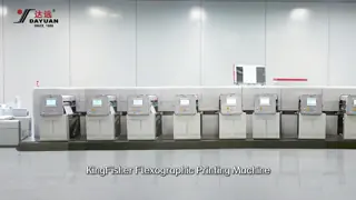 High Performance Flexographic Printing Machine Kingfisher FLP1220
