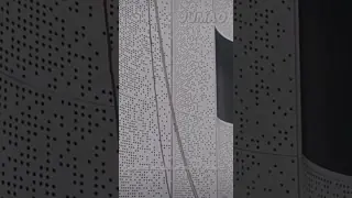 Perforated Metal Curtain Wall For Building Facades