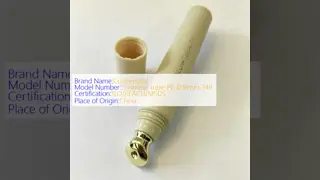 D19mm Eye Cream Tube With Cooling Zinc Alloy Applicator